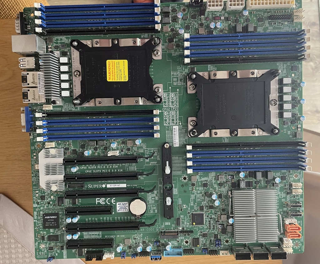Płyta główna Supermicro MBD-X11DPI-NT-O LGA 3647 - 13605156822 - oficjalne archiwum Allegro