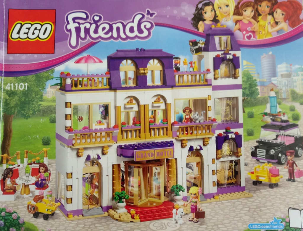 LEGO Friends 41101 Grand Hotel w Heartlake - 100% - 9276285071 ...