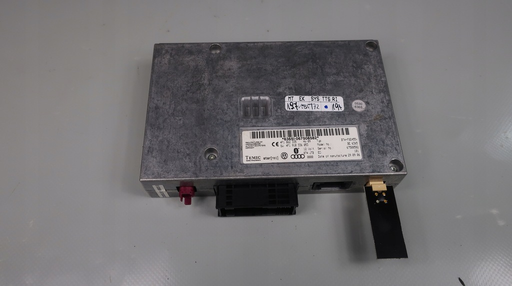 MODUŁ BLUETOOTH AUDI A8 D3 A6 C6 Q7 A5 - 12548316718 - oficjalne archiwum Allegro