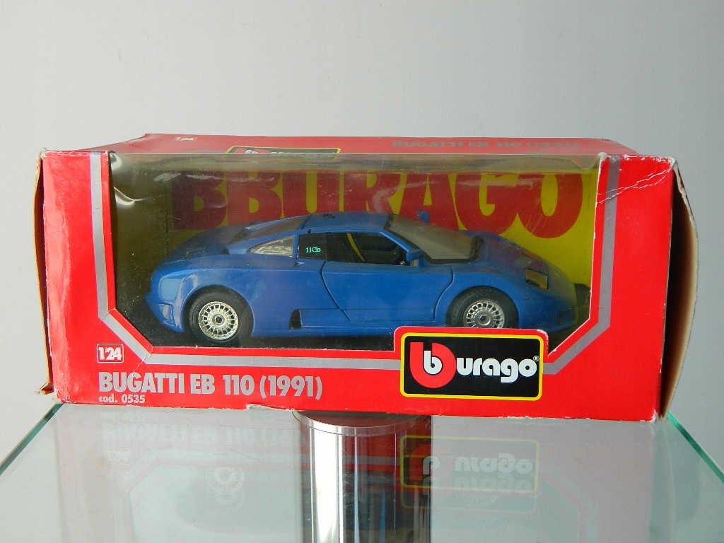 BBURAGO BUGATTI 11 GB 1991 1;24 - 12565233564 - oficjalne archiwum Allegro