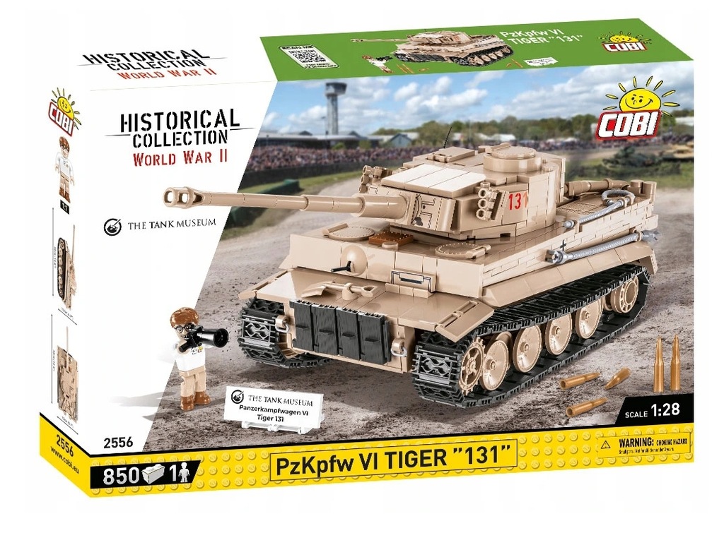 Cobi 2556 Panzerkampfwagen VI Tiger 131 - 13160835318 - oficjalne ...