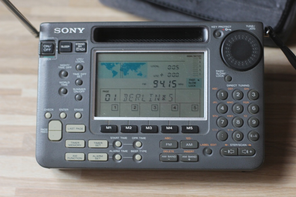 Sony ICF-SW55 radio globalne (1993-98) - 14039847998 - oficjalne ...