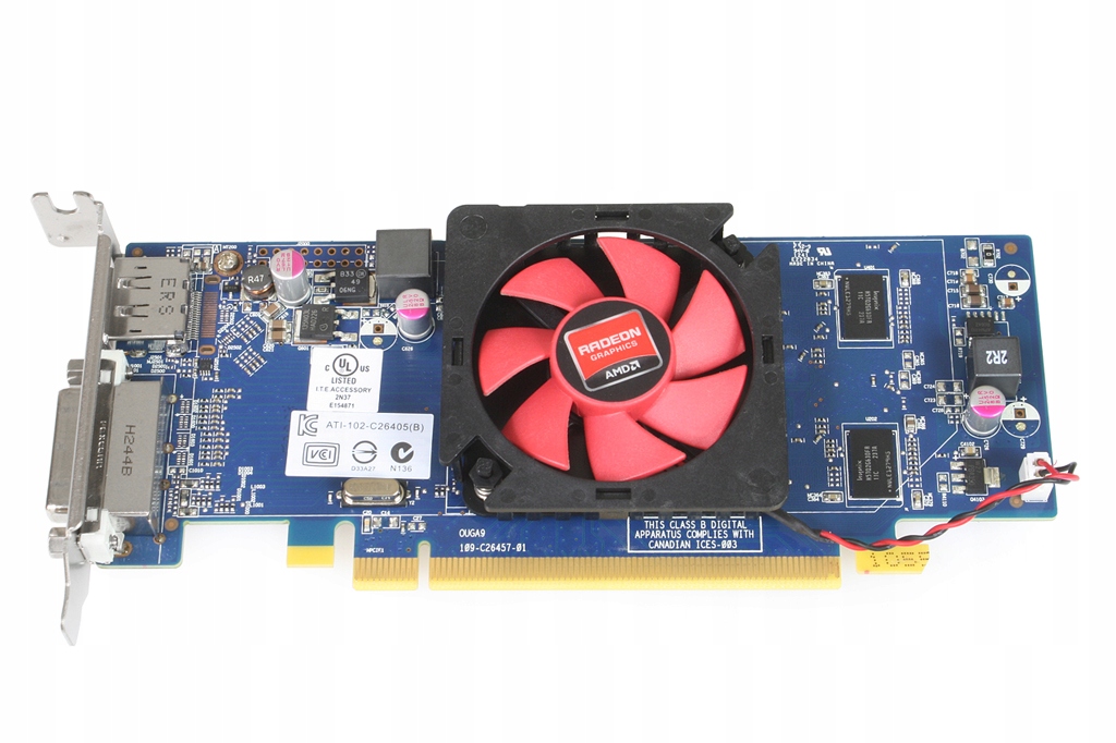Karta Graficzna Radeon HD7470 1GB niskoprofilowa - 7935593099 - oficjalne archiwum Allegro
