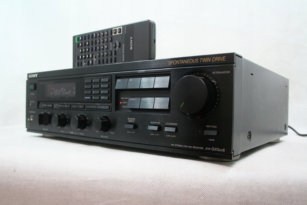 Amplituner SONY STR-GX5ESII|2x80W|PILOT - 13545214158 - oficjalne ...