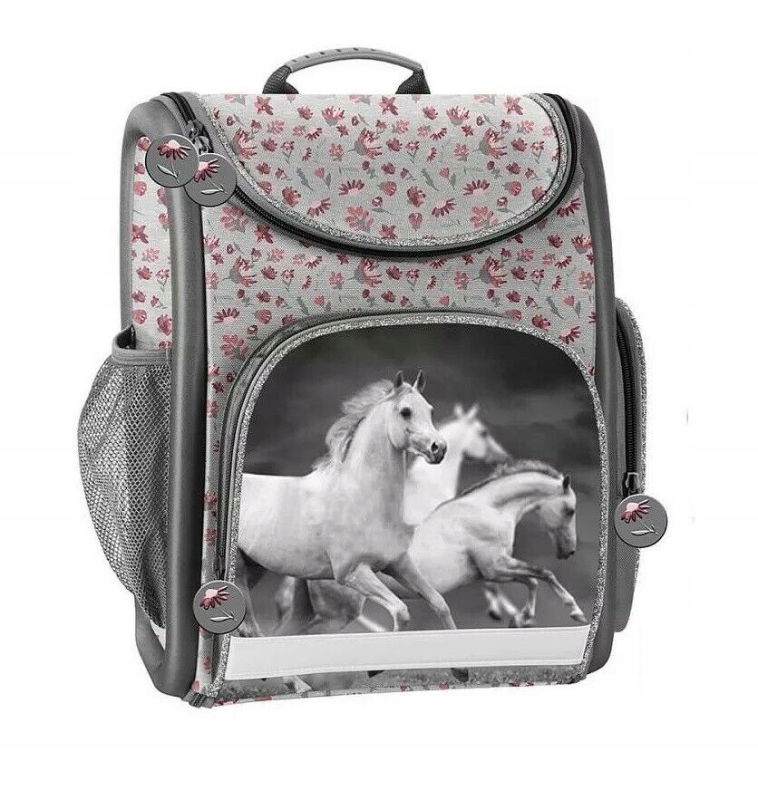 TORNISTER SZKOLNY ZESTAW Z KONIEM KOŃ W KONIE - 9718534198 - oficjalne archiwum Allegro