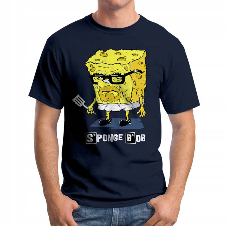 Koszulka Męska Spongebob Breaking Bad S - 11287308919 - oficjalne ...