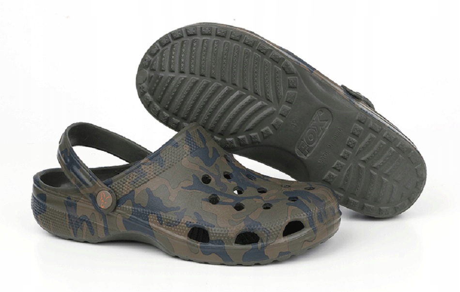Klapki FOX Chunk Camo Clog Crocs 43 - 8958978863 - oficjalne archiwum ...