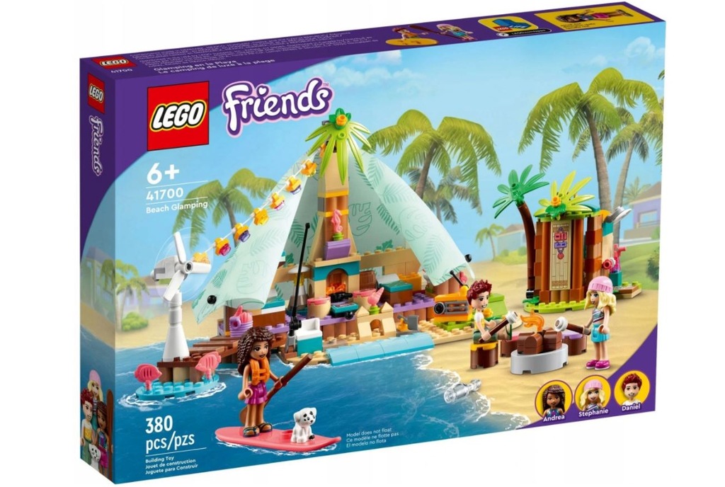 LEGO Friends 41700 Luksusowy Kemping na Plaży 6+ - 13137512631 ...