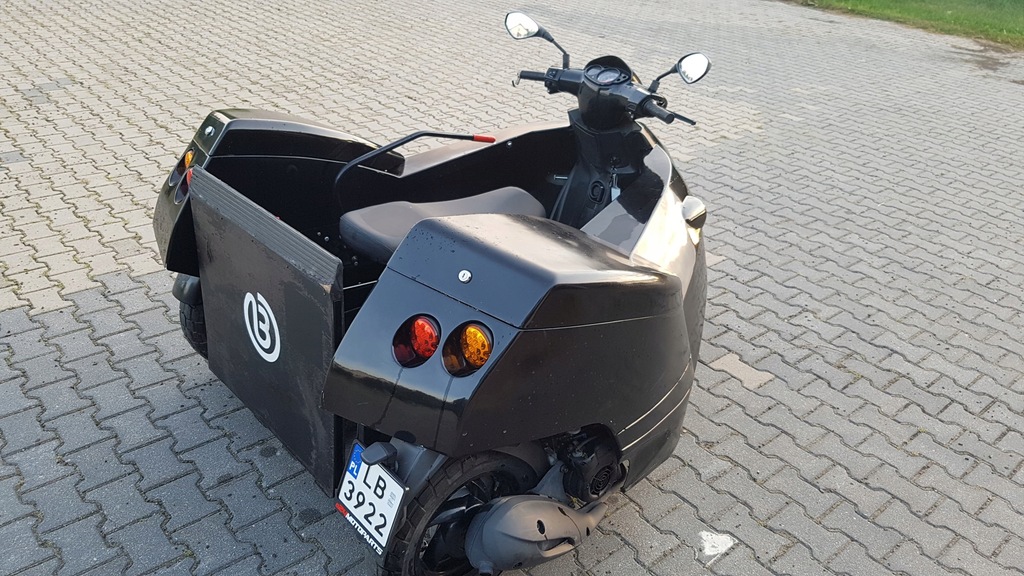 Skuter inwalidzki Nippi Car 125 kat. B spalinowy - 9268903232 ...