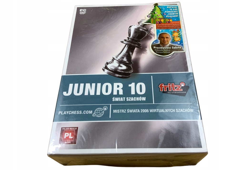 JUNIOR 10 ŚWIAT SZACHÓW mini big box nowa PL PC - 11507892514 ...