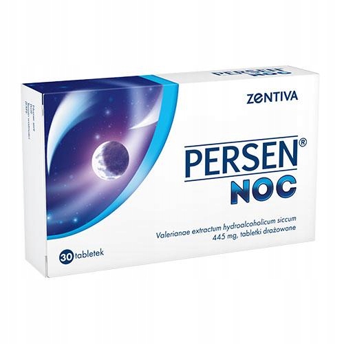 Persen Noc 30 tabletki - Roślinny lek na zaburzenia snu - 13983327999 ...