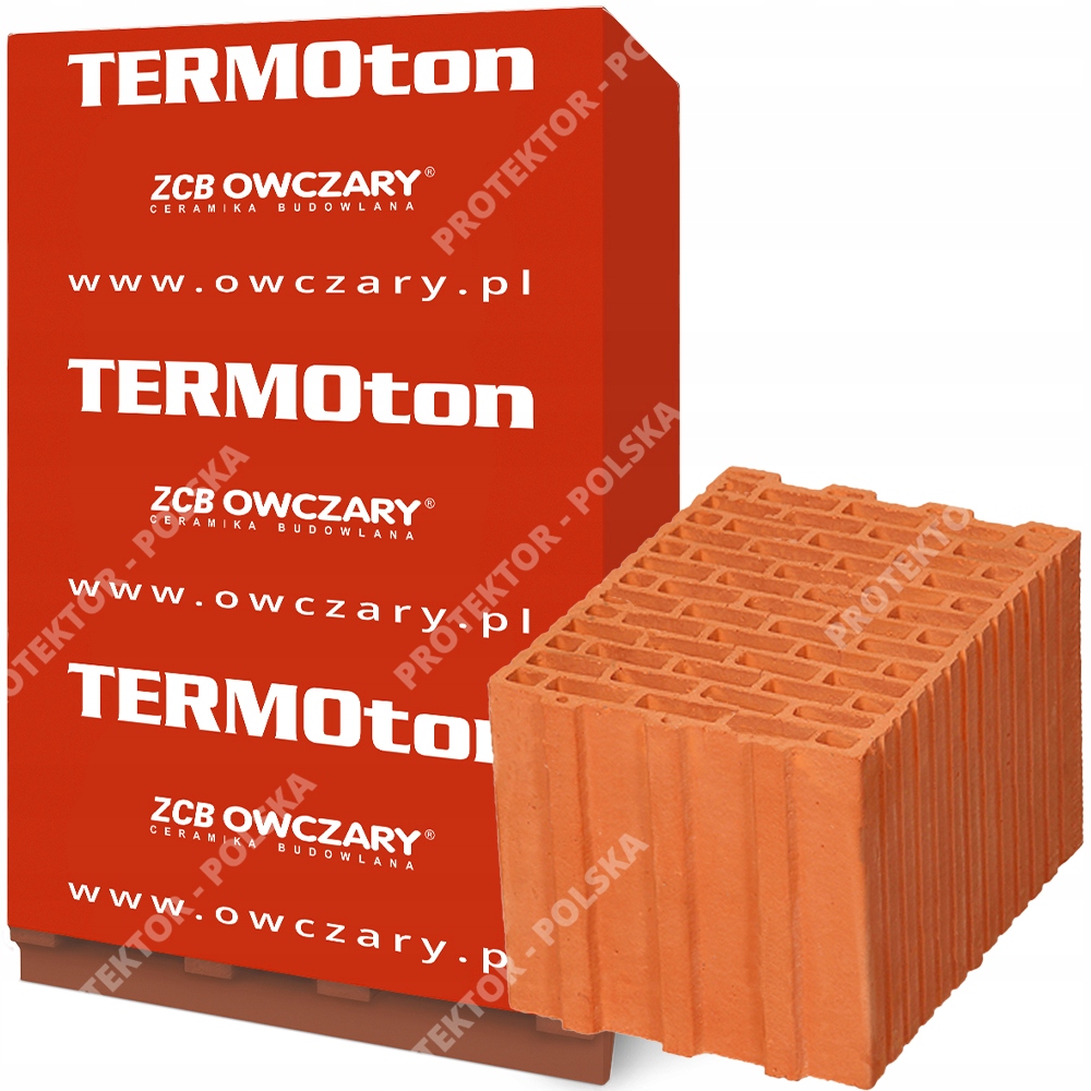 TERMOTON 25cm cegła ceramiczna pustak max leier - 9648447059 ...