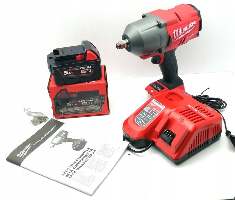 KLUCZ UDAROWY MILWAUKEE M18 ONEFHIWF12-0X - 11327713057 - oficjalne archiwum Allegro