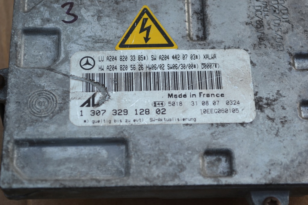 PRZETWORNICA XENON MERCEDES W204 A2048203385 - 8900375932 - oficjalne ...