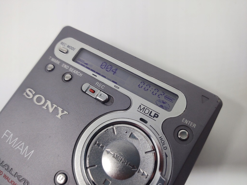 WALKMAN SONY MZ-G750 Mini Disc - 11942680597 - oficjalne archiwum Allegro