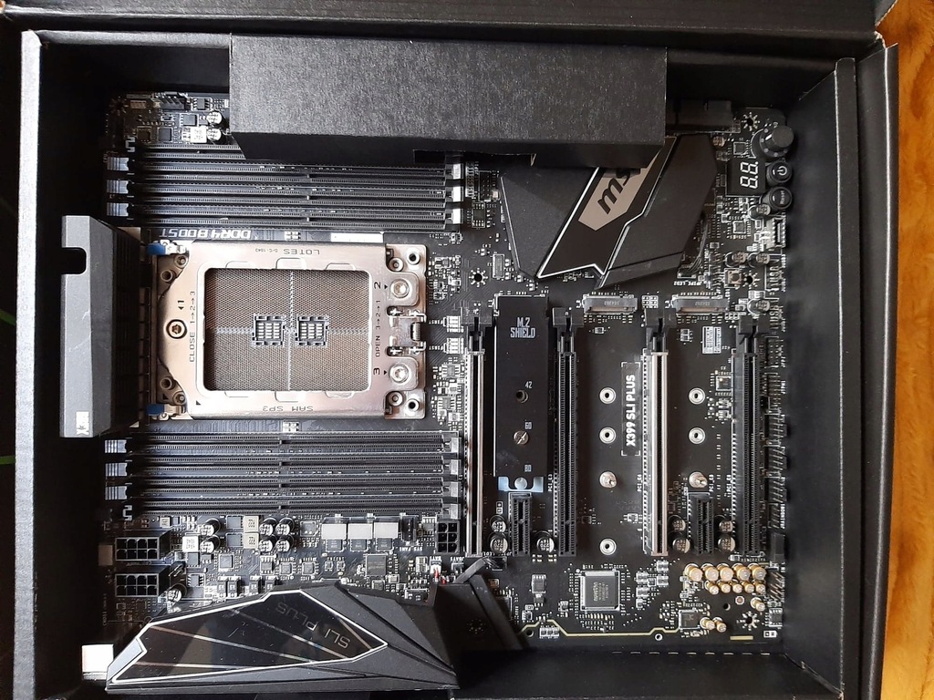 Płyta główna MSI X399 SLI PLUS ATX TR4 LED DDR4 - 12675248197 ...