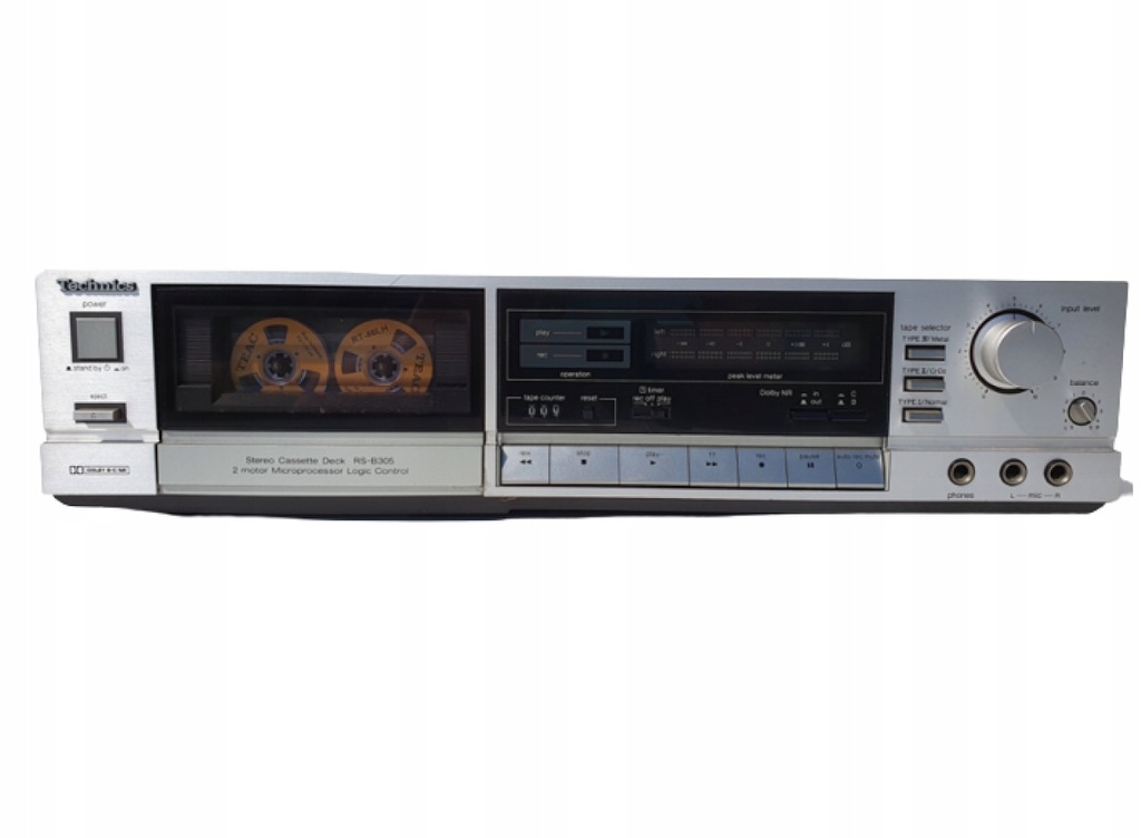 Magnetofon Technics RS B305 cassette deck - 10785161652 - oficjalne ...