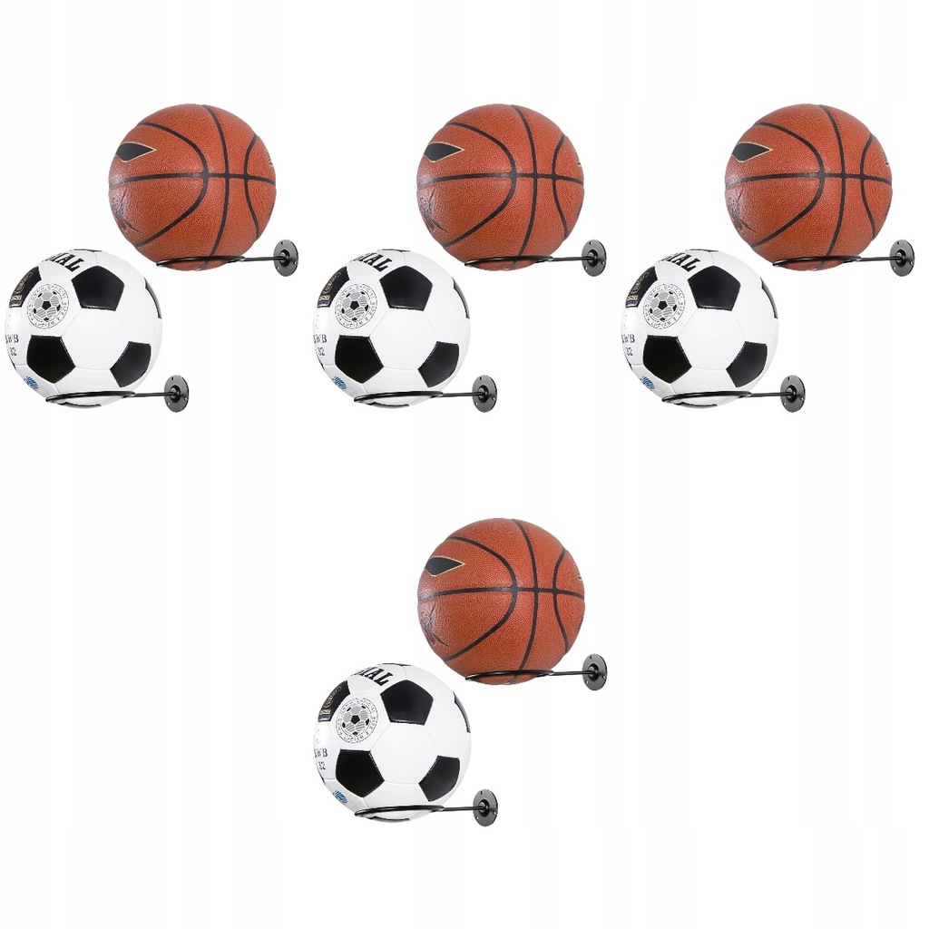 8 PCS Football Rack Basketball Holder - 13174604272 - oficjalne ...