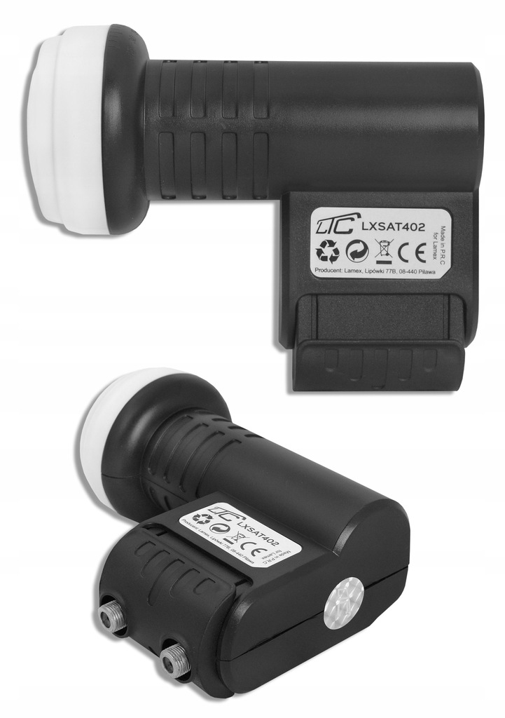 KONWERTER SAT TWIN FULL HD 4K CYFROWY POLSAT NC+ - 12546140927 - oficjalne archiwum Allegro