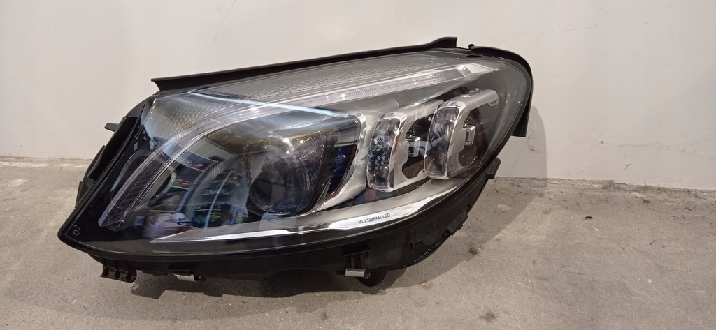 MERCEDES c LIFT W205 LAMPA LEWA MULTIBEAM CAŁA - 13156784696 ...