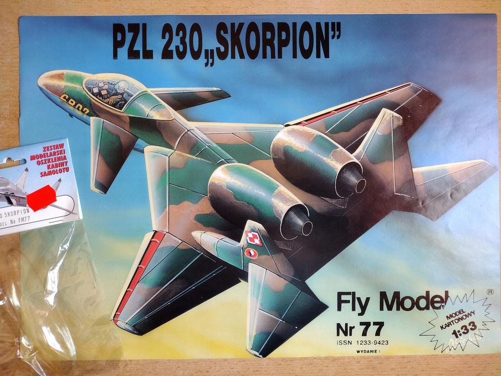 FLY MODEL SAMOLOT SZTURMOWY PZL-230 SKORPION+kab. - 13025103865 ...