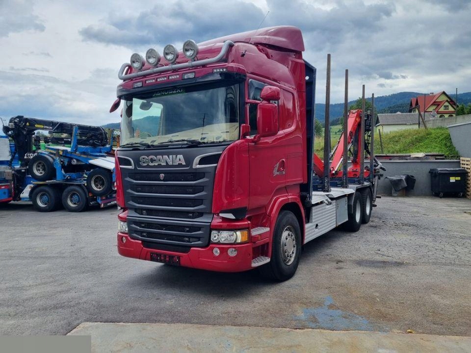 Scania R520 2015r do drewna lasu epsilon Loglift - 12974093459 ...