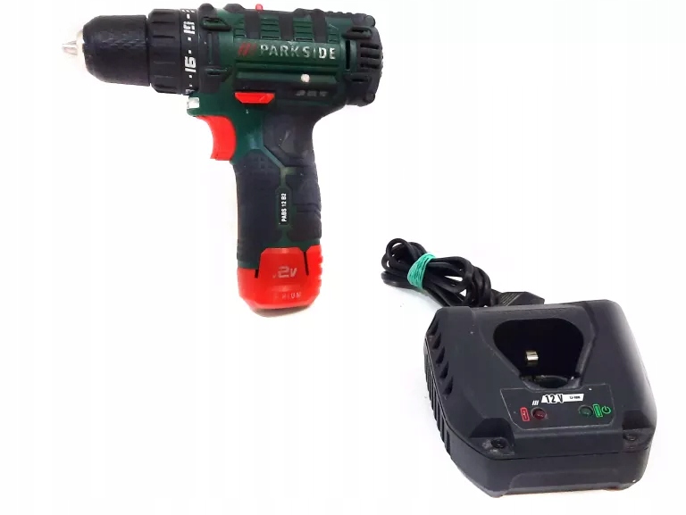 WKRĘTARKA PARKSIDE PABS 12 B2 + BATERIA + ŁADOWARKA - 15377469094 ...