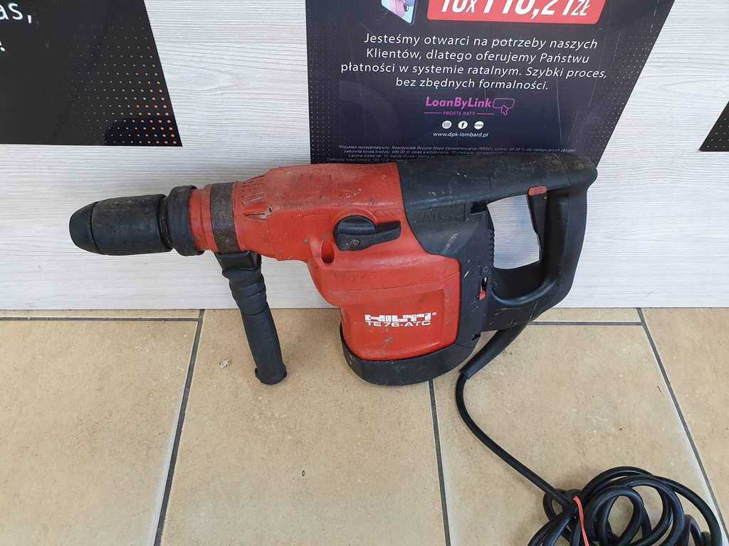 Młot udarowy HILTI TE76-ATC + WALIZKA - 12701095066 - oficjalne ...