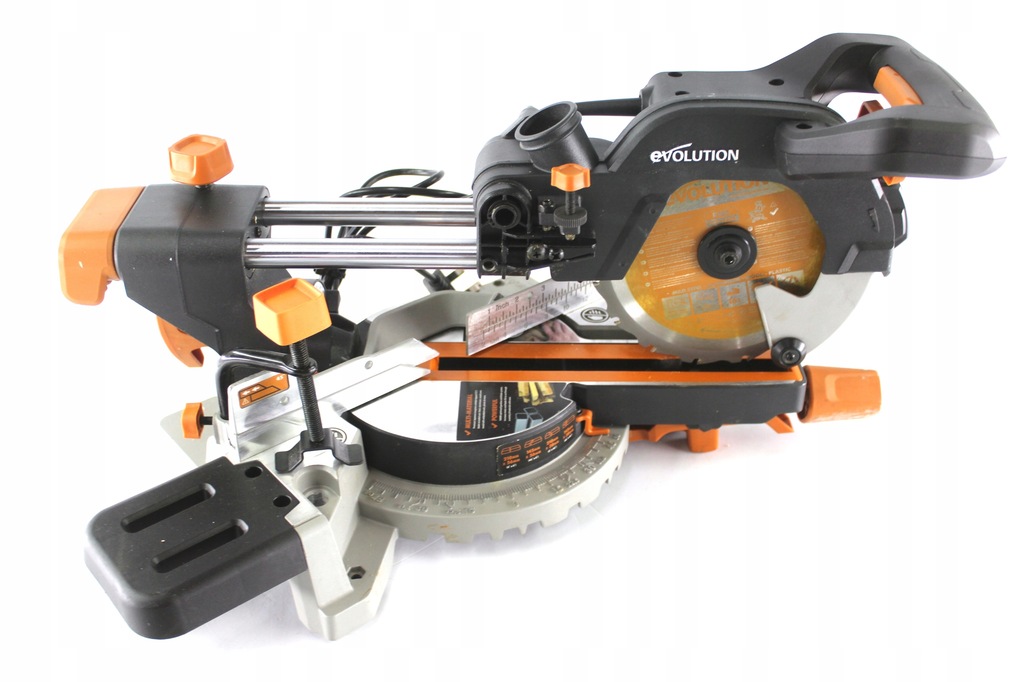 Piła Ukośnica EVOLUTION R185SMS Posuw 1000W 185mm - 9347895737 ...