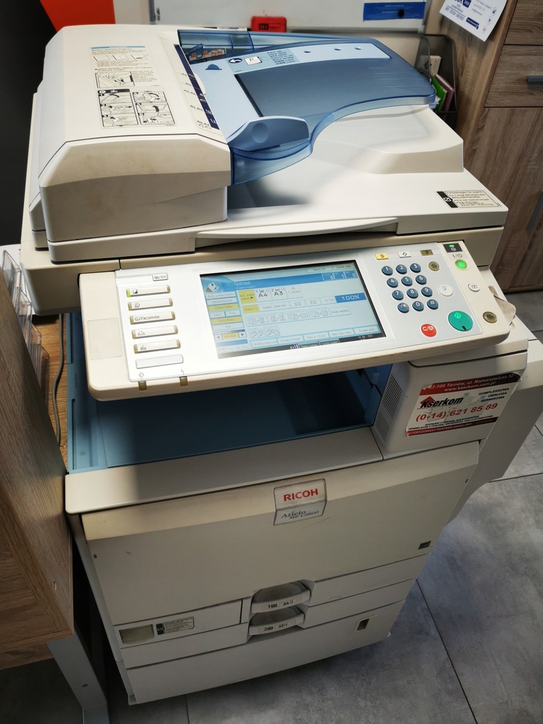 Drukarka Ricoh Aficio MPC2800 z tonerami - 12514531913 - oficjalne ...