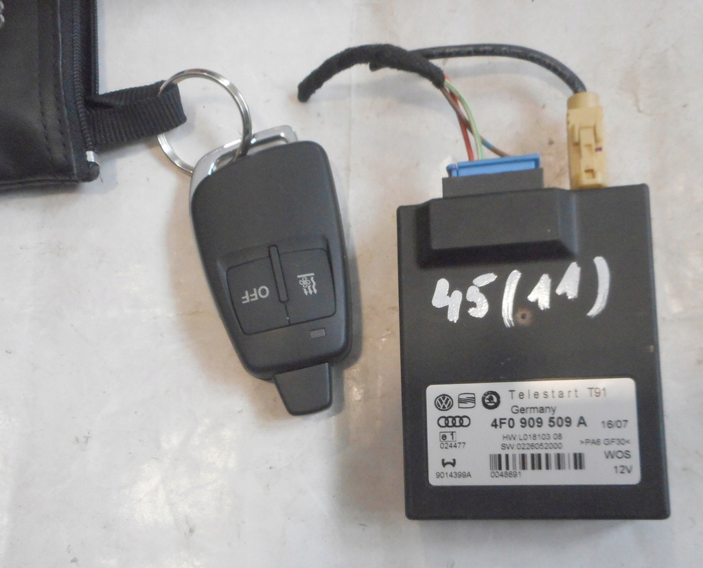 AUDI Q7 07r MODUŁ WEBASTO 4F0909509A PILOT - 14785523862 - oficjalne archiwum Allegro