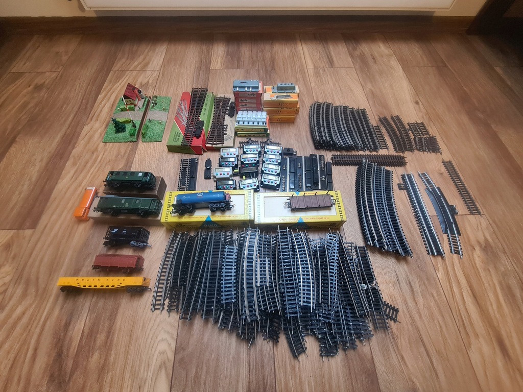 zestaw kolejka makieta tory wagony zwrotnice Piko Roco Zeuke H0 TT - 14805174052 - oficjalne ...