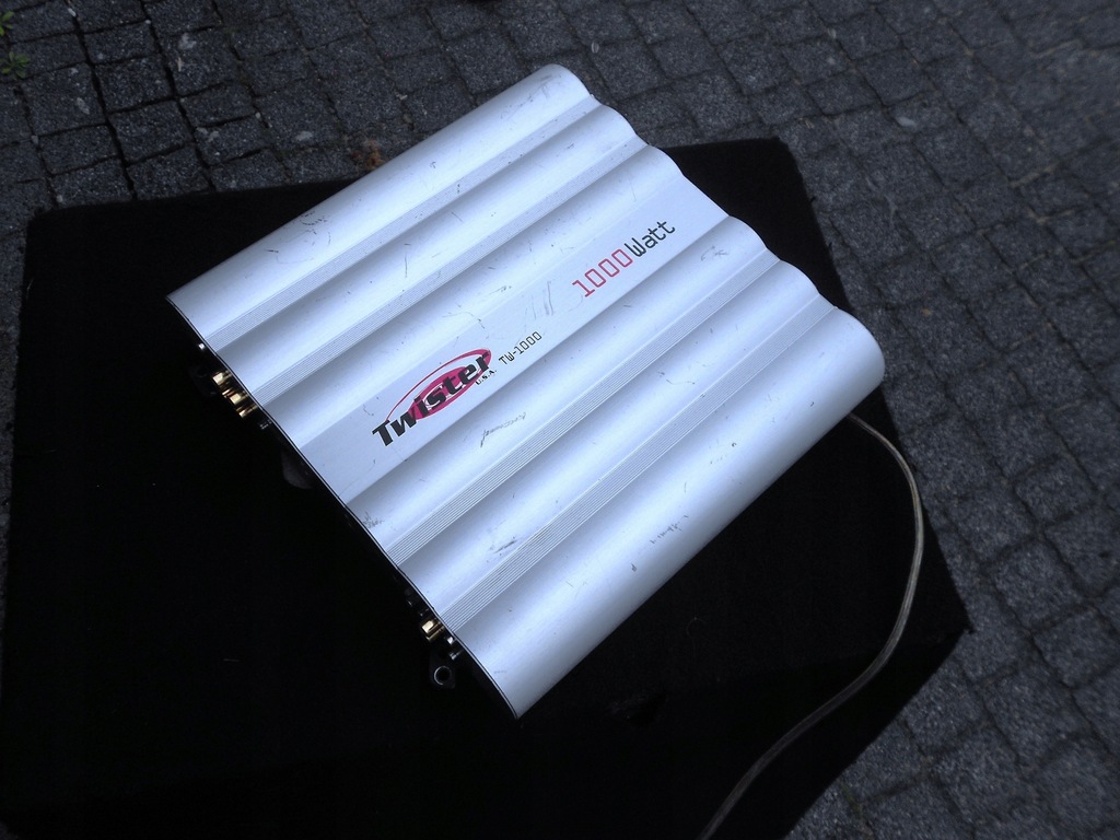 Wzmacniacz samochodowy 4-kanałowy Twister TW1000 - 13684387473 - oficjalne archiwum Allegro