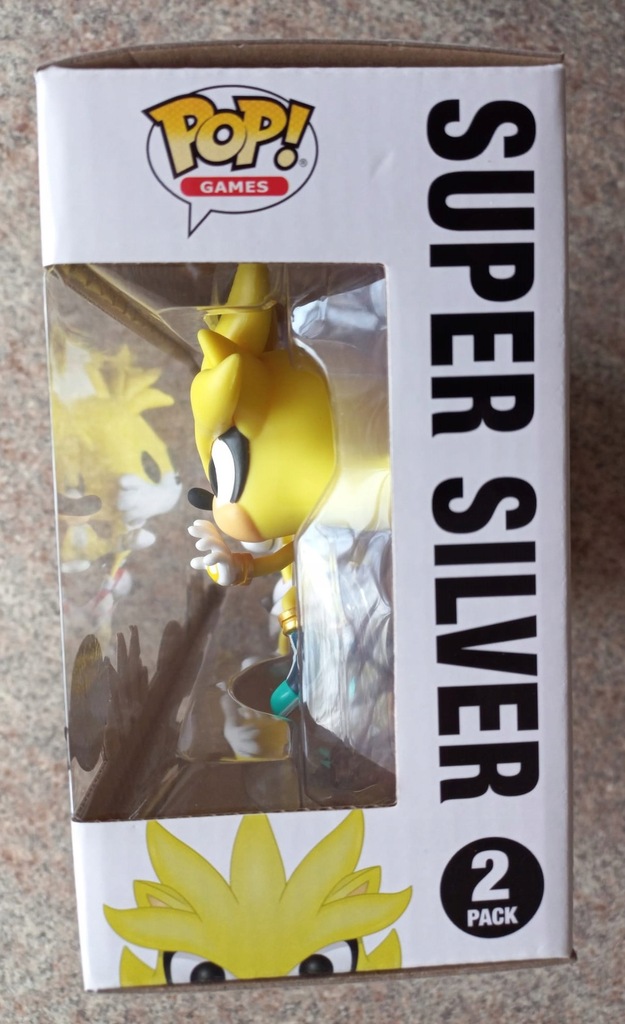 Funko SONIC SUPER TAILS & SUPER SILVER 2 PACK - 11146693044 - oficjalne ...