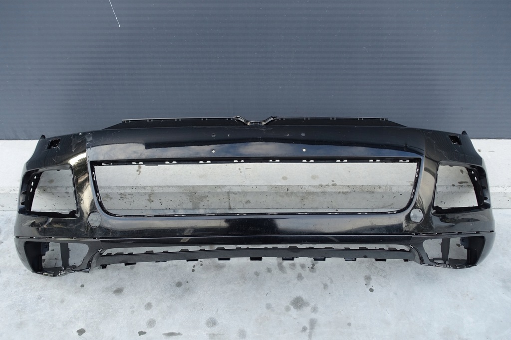 VW TOUAREG 7P6 PRZED LIFTINGIEM 10-14 ZDERZAK PRZÓD PRZEDNI SPOILER DÓŁ ...