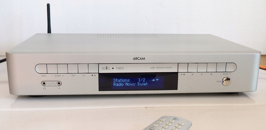 Arcam Solo Neo Network/ FM/ DAB/ CD/ Internet radio stereo wzmacniacz Wi-Fi - 16936236343 ...