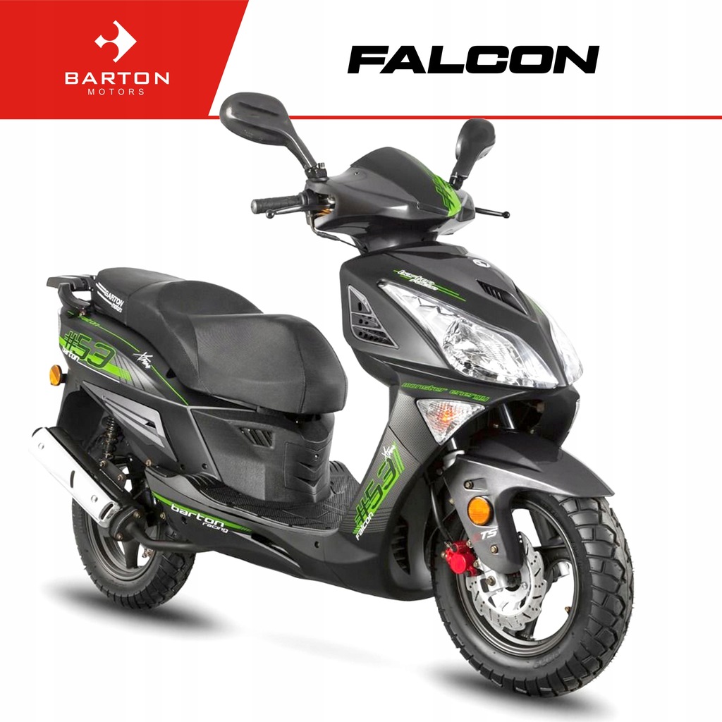 SKUTER 50 BARTON FALCON 125 B-MAX KUFER TRANSPORT - 12724957504 ...
