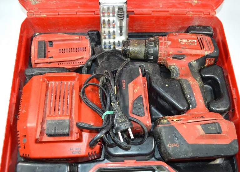 WKRĘTARKA HILTI SF 6-A22 +3 AKU+ŁAD+BITY+WALIZKA - 12668784746 - oficjalne archiwum Allegro