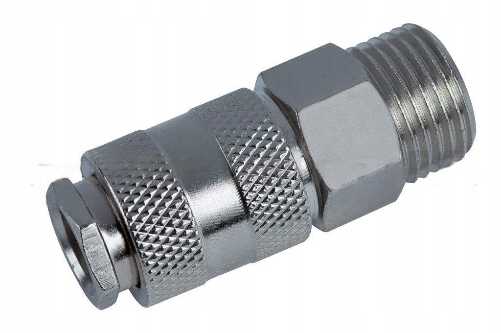Szybkozłącze Szybkozłączka Pneumatyczna 1/2 GZ - 12347876266 - oficjalne archiwum Allegro