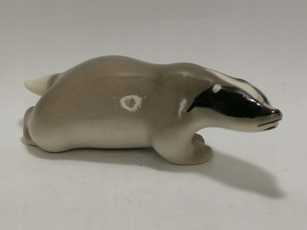 KOLEKCJONER FIGURKA PORCELANOWA BORSUK ŁOMONOSOW - 12679347711 ... KOLEKCJONER FIGURKA PORCELANOWA BORSUK ŁOMONOSOW - 12679347711 ...