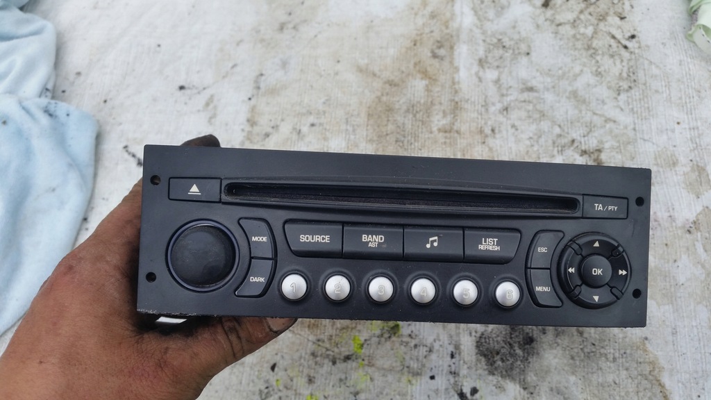 RADIO ODTWARZACZ CD MP3 PEUGEOT 308 a2c53282269 - 7736649722 - oficjalne archiwum Allegro