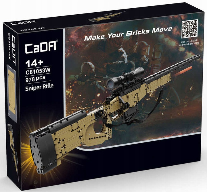 BROŃ SNAJPERKA LEGO TECHNIC CADA C81053W - 12195697979 - oficjalne ...