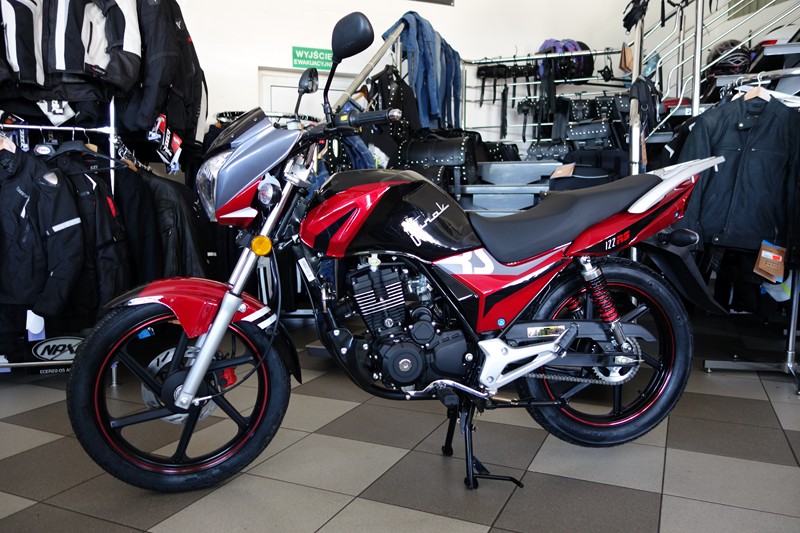 Motocykl Junak 122 RS 125,kask+5l oleju GRATIS - 7186594628 - oficjalne ...