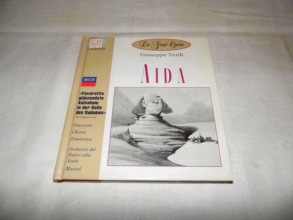 La Gran Opera. Giuseppe Verdi: Aida. CD & Book Collection Decca ...