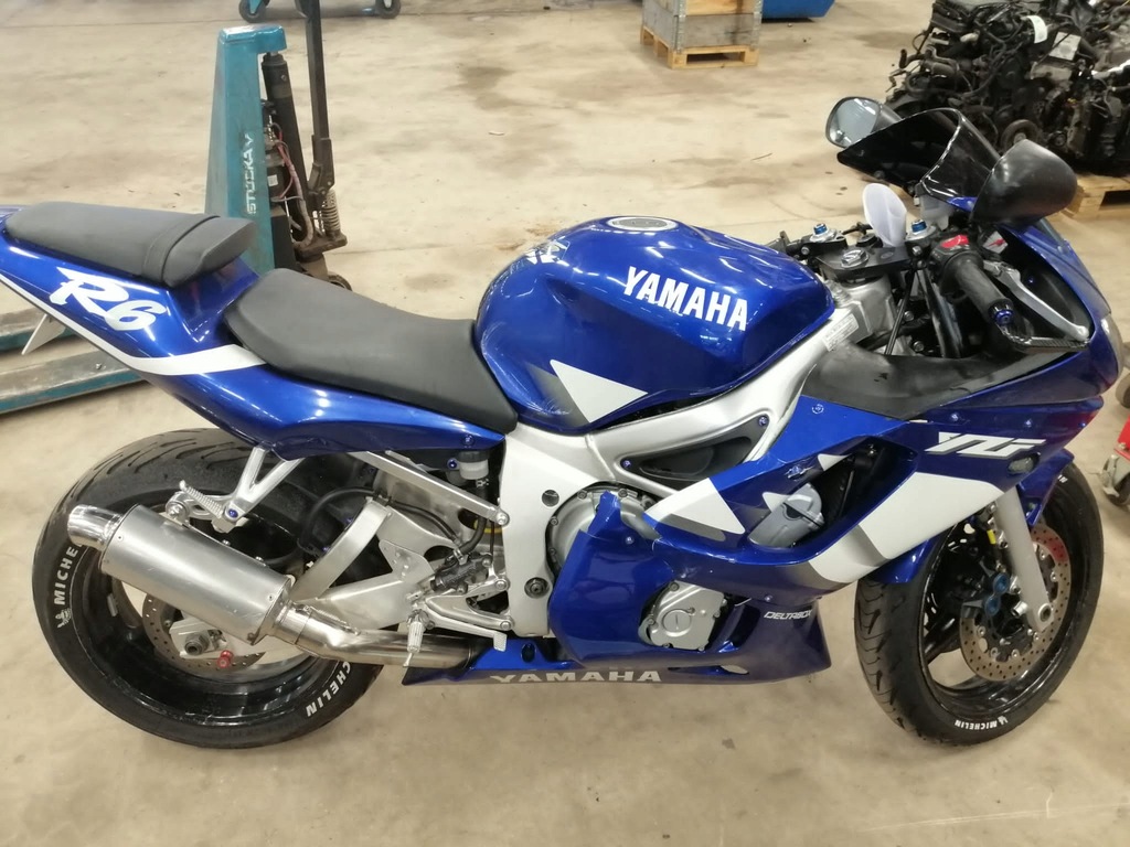 Yamaha r6 98-02 silnik kompletny 14tys km - 12746052024 - oficjalne ...