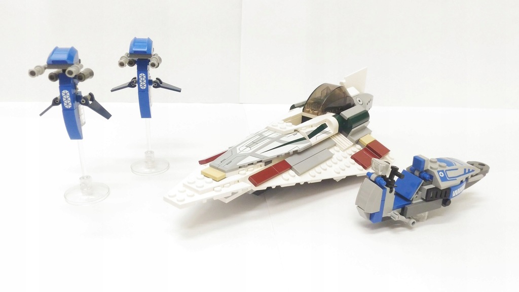 Lego Star Wars 7868 Mace Windu's Jedi Starfighter - 8688676694 ...