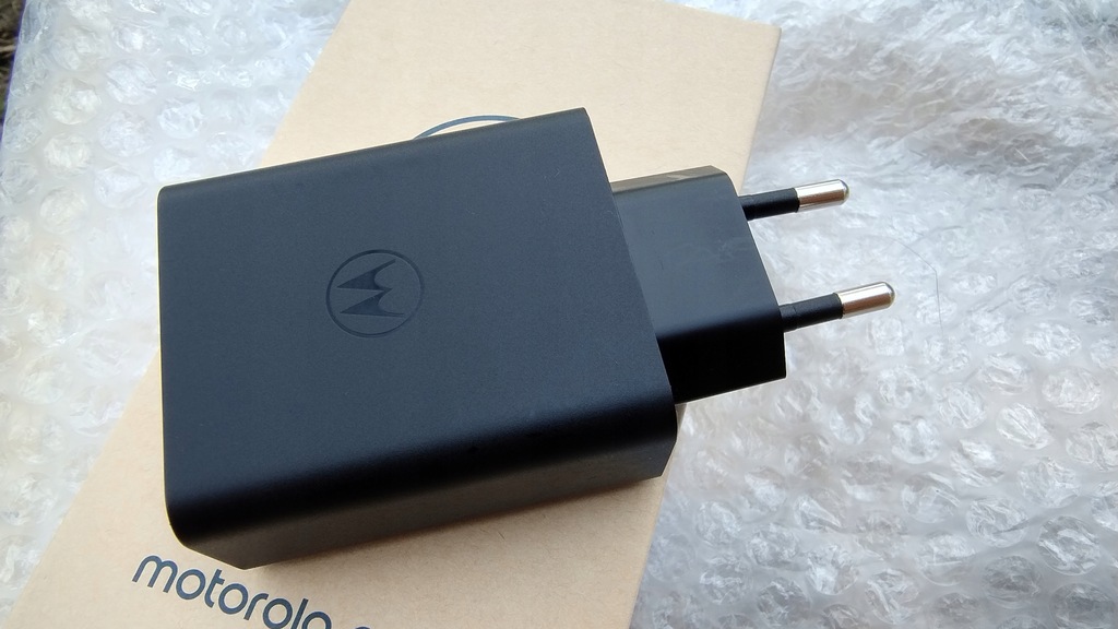 Oryginalna ładowarka Motorola TurboPower 68W - 13465199949 - oficjalne archiwum Allegro