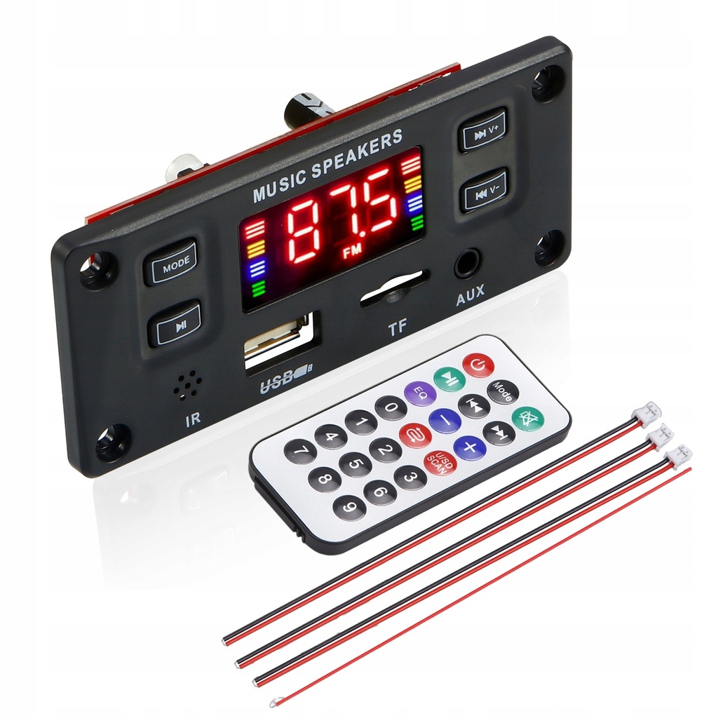 MODUŁ ODTWARZACZ BLUETOOTH MP3 AUX RADIO USB PILOT - 13657612995 ... MODUŁ ODTWARZACZ BLUETOOTH MP3 AUX RADIO USB PILOT - 13657612995 ...