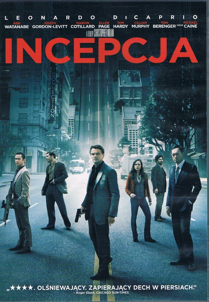 INCEPCJA [DVD] - 12596918507 - oficjalne archiwum Allegro