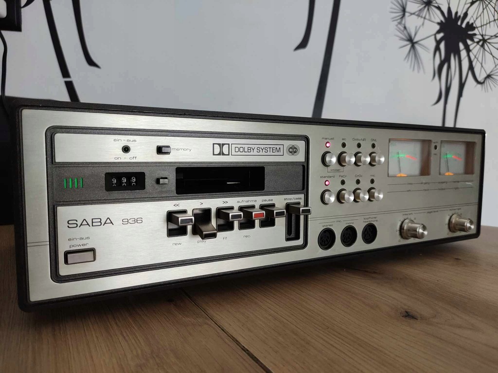 Magnetofon deck SABA CD 936 Vintage - 15789604157 - oficjalne archiwum ...